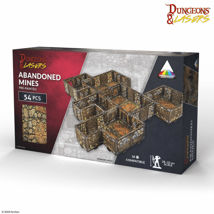 Archon Studio - Abandoned Mines PrismaCast™ Pre-Painted Terrain